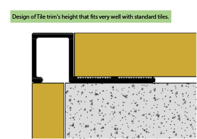 5 reasons to use Alusite's square tile trim to finish building projects ...